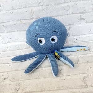 Blue Octopus Plush Toys Vintage Octopus Toys 10 Collectible Toy Plush ...
