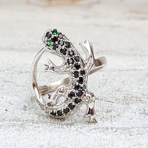 Lizard Ring - Etsy