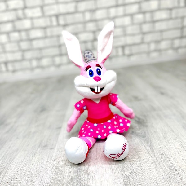 Pink Rabbit Plush Toy - Etsy