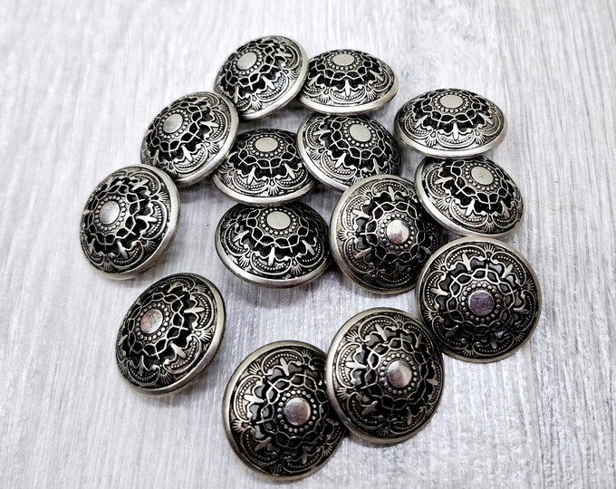 Steampunk Button Vintage Military Button Shank Button Gold Buttons ...