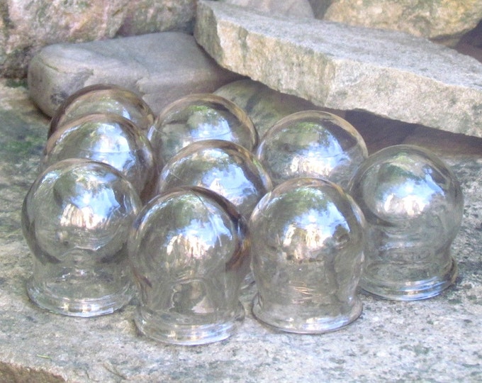 Vintage Cupping Glass Soviet Medical Glass Cups Medical Instruments ...