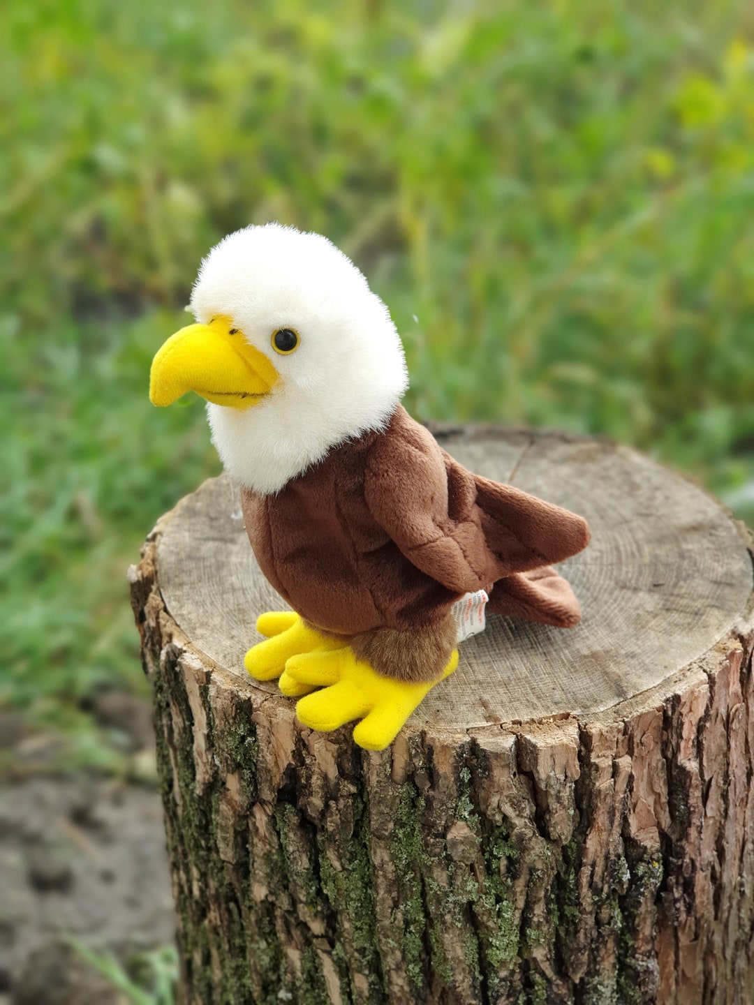 Stuffed Eagle Plush Toys Vintage Eagle Toys 7 Collectible Toy Plush ...