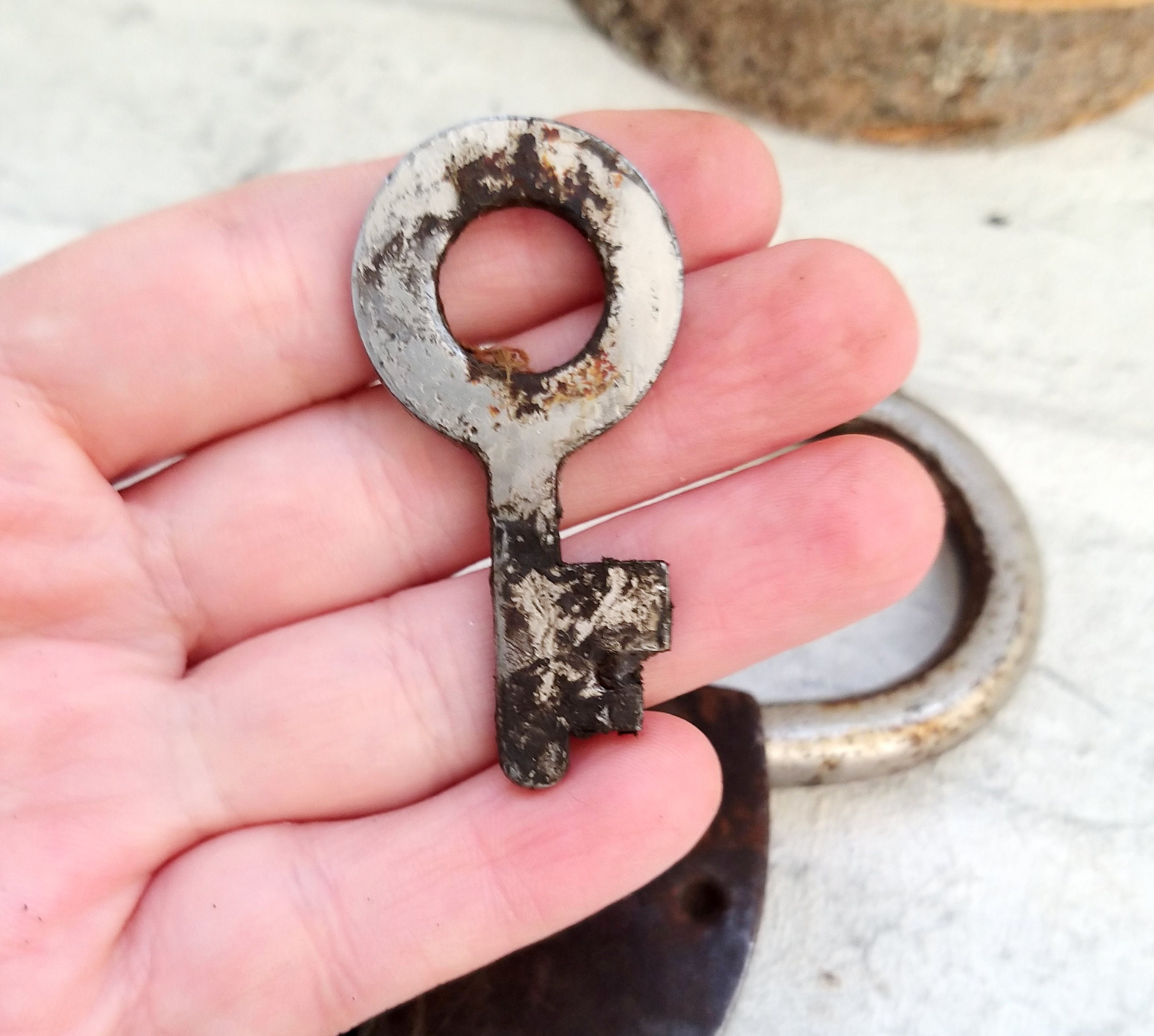 Lock Vintage Padlock Antique Lock Old Padlock Rustic Lock - Etsy Canada