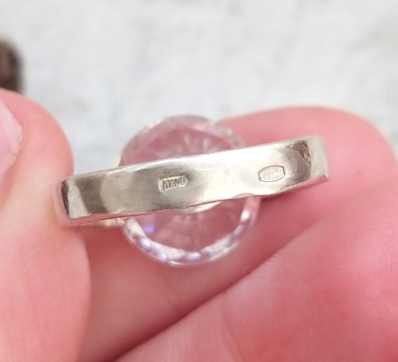 Silver Ring Vintage 925 Sterling Silver Jewelry retro Jewelry | Etsy