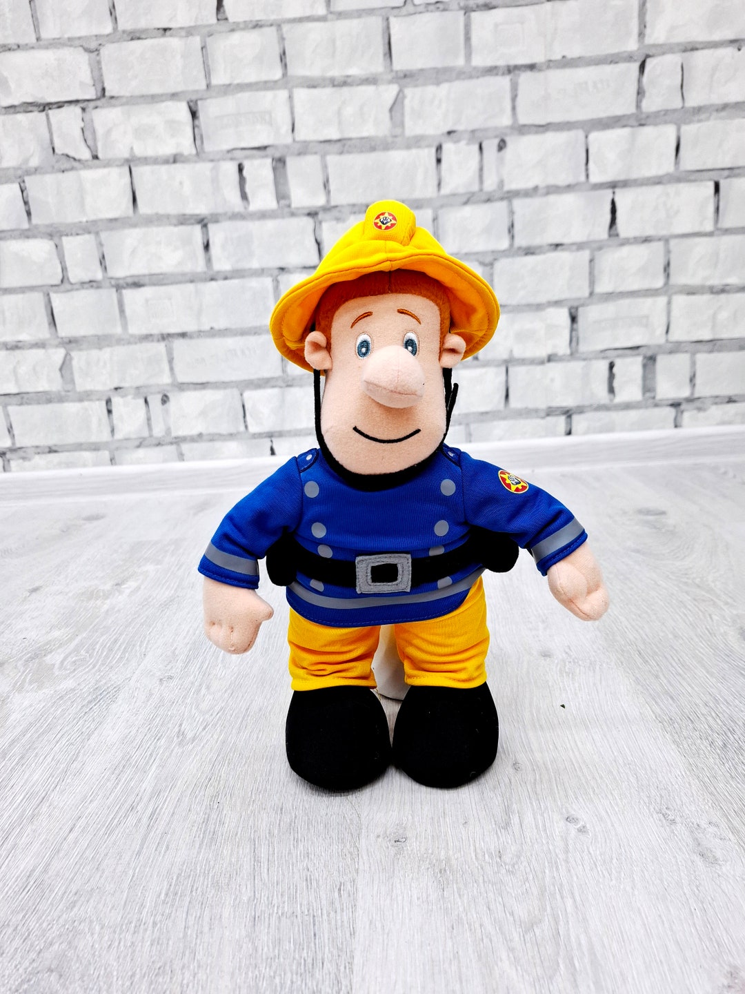 Talking Fireman Sam Plush Toys Vintage 13 Collectible Toy Plush Doll ...