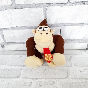 Monkey Plush Toys Vintage Super Mario 8 Collectible Toy Plush Animals ...