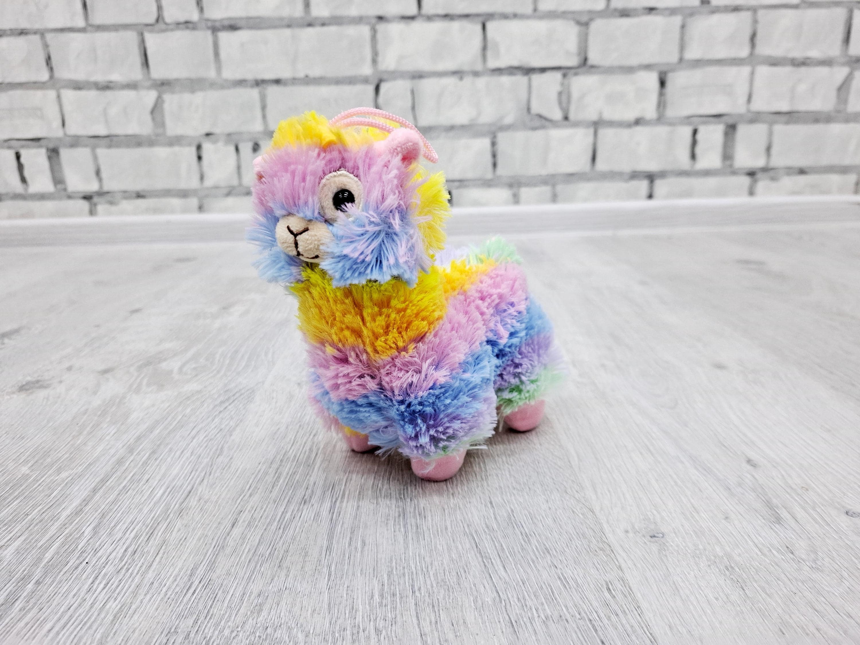 Rainbow alpaca plush store