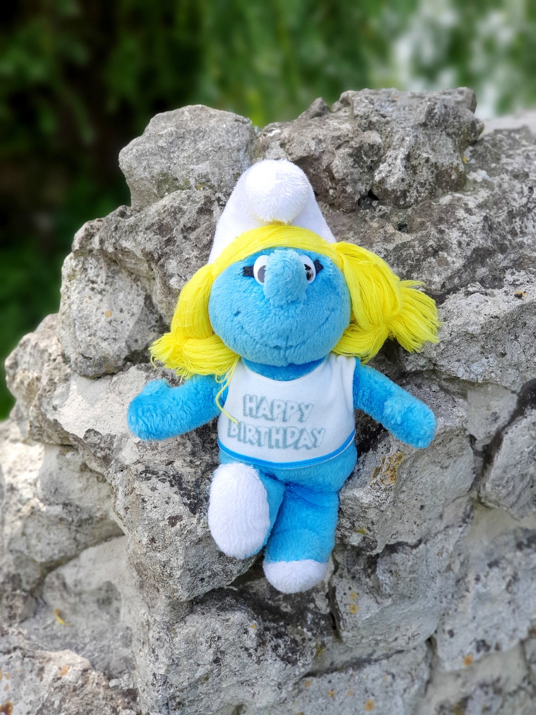 Stuffed Smurfette Plush Toys 12 Smurfs Anime Toys - Etsy