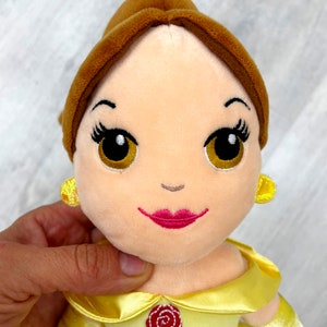 Stuffed Belle Doll Plush Toys Vintage Belle Princess Plush Doll 12 ...