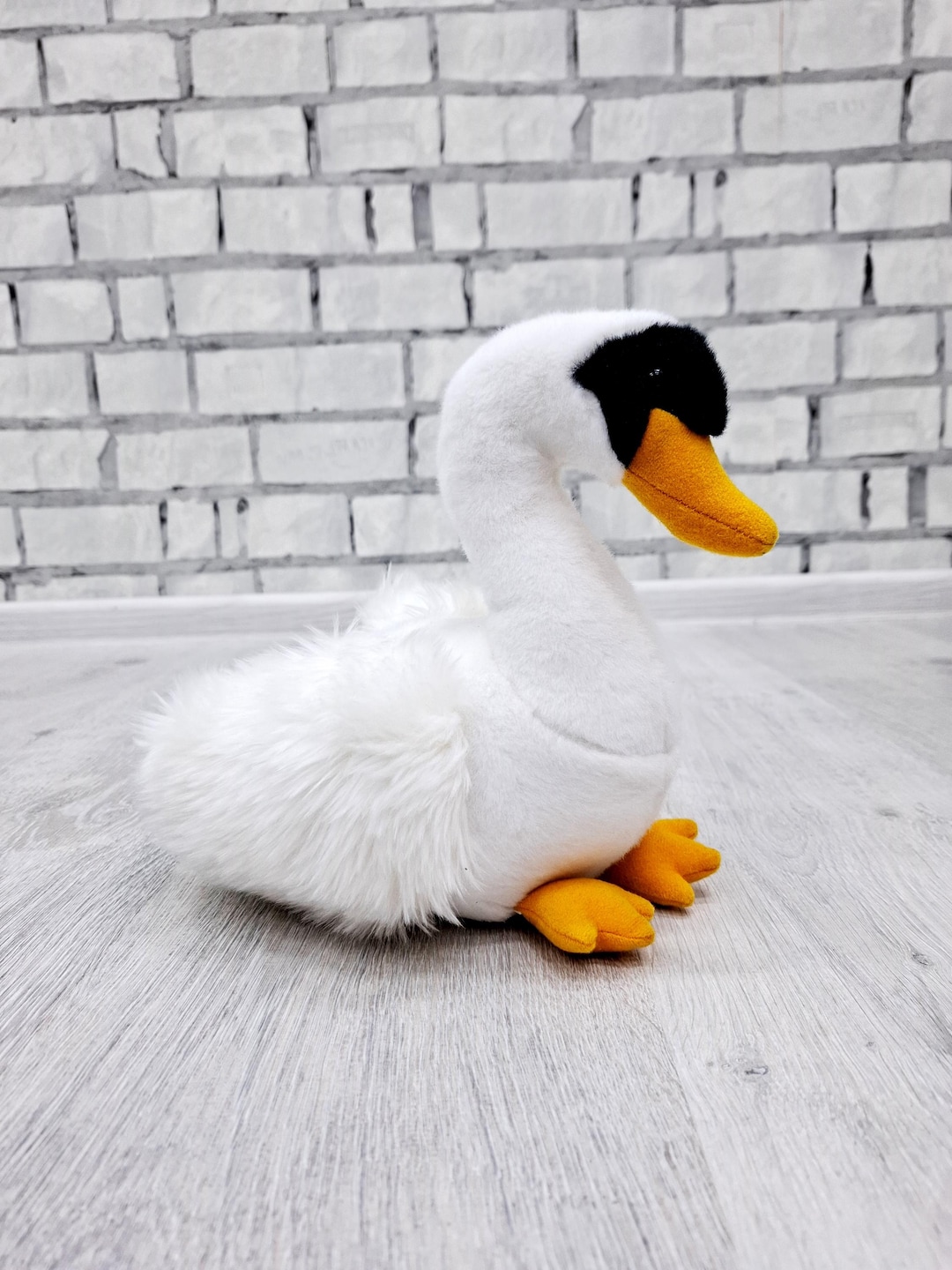 Stuffed Swan Plush Toys Vintage Swan Toys 8" Collectible Toy Plush ...