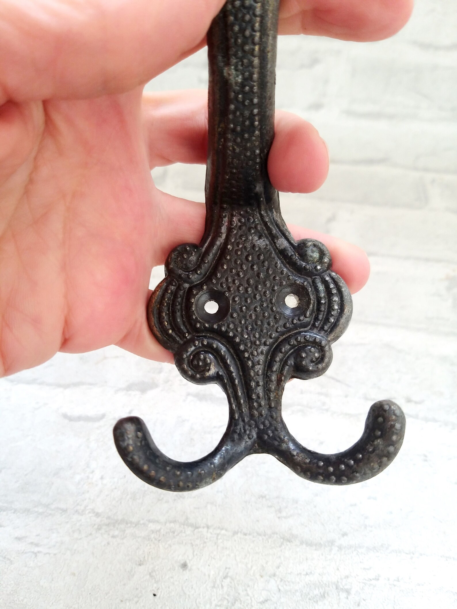 Farmhouse Decor Metal Hooks Vintage Decorative Wall Hooks | Etsy