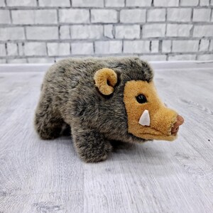 Stuffed Boar Plush Toys Vintage Boar Toys 10 Collectible Toy Plush ...