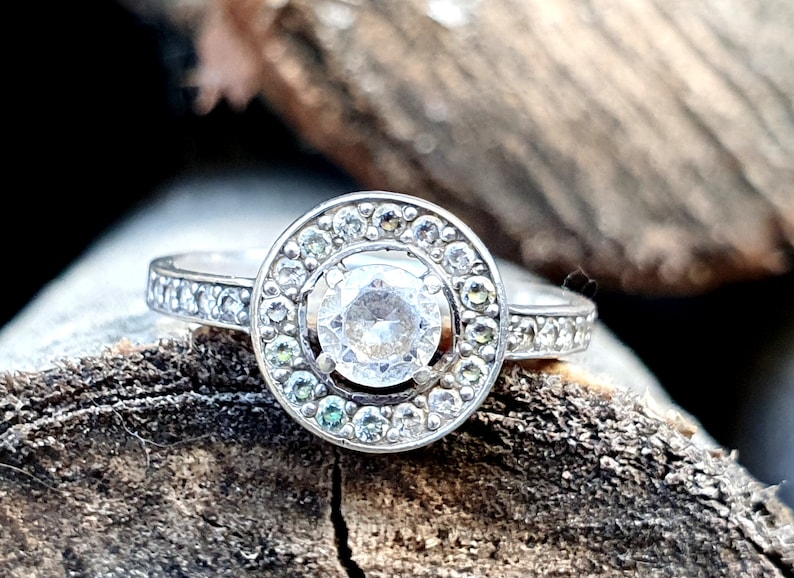 Silver Ring Vintage 925 Sterling Silver Jewelry Retro Jewelry - Etsy