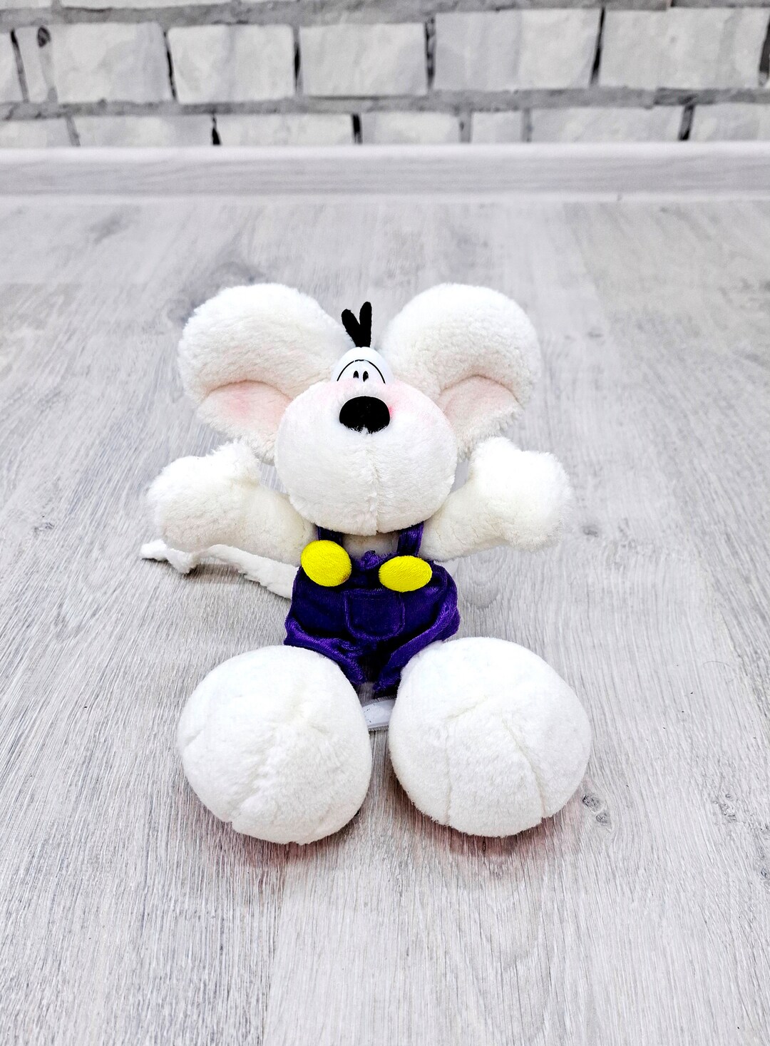 Stuffed Diddlina Mouse Plush Toys 9.5" Diddl Mouse Toys Vintage ...
