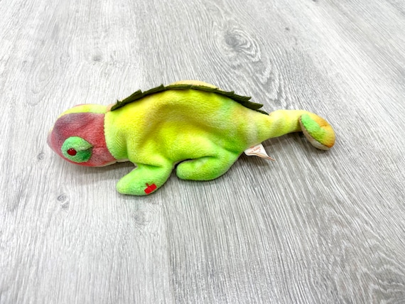 Ty Beanie Babies RAINBOW the Chameleon Plush Toys Vintage Iguana Toys 9.5 Collectible Toy Animals Toys Children s Toy Stuffed Toy Kids Toy Etsy UK