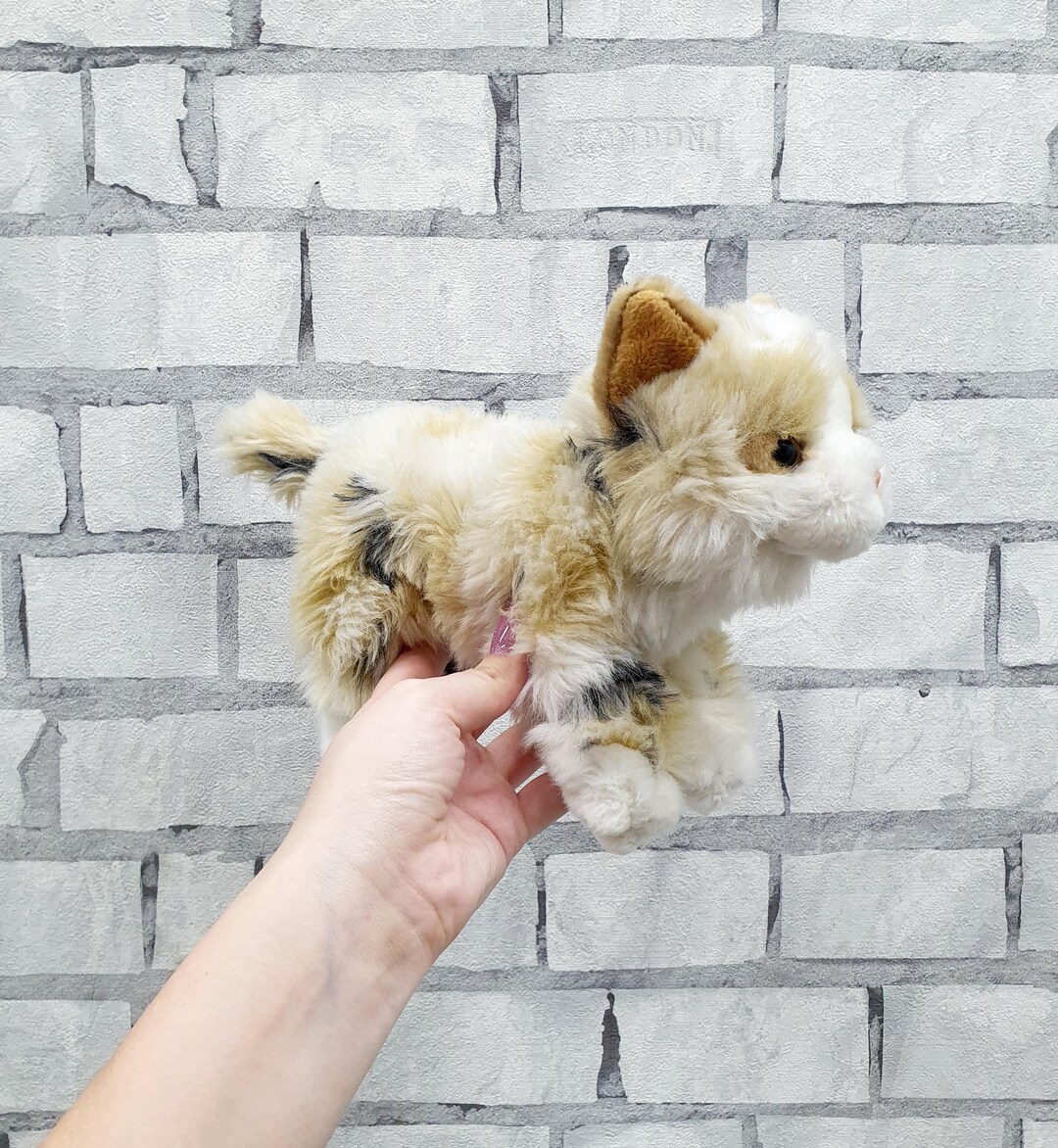 Vintage Stuffed Teddy Hermann Cat Plush Toys 11" Soft Collectible ...