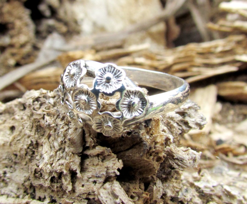 Victorian Ring Vintage Art Deco Ring 925 Sterling Silver | Etsy