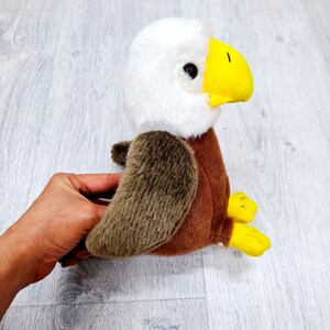 Stuffed Eagle Plush Toys Vintage Eagle Toys 8" Collectible Toy Plush ...