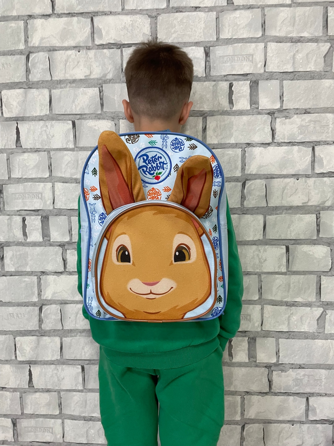 Peter Rabbit Backpack Kids Backpack Vintage Canvas Backpack Back to ...