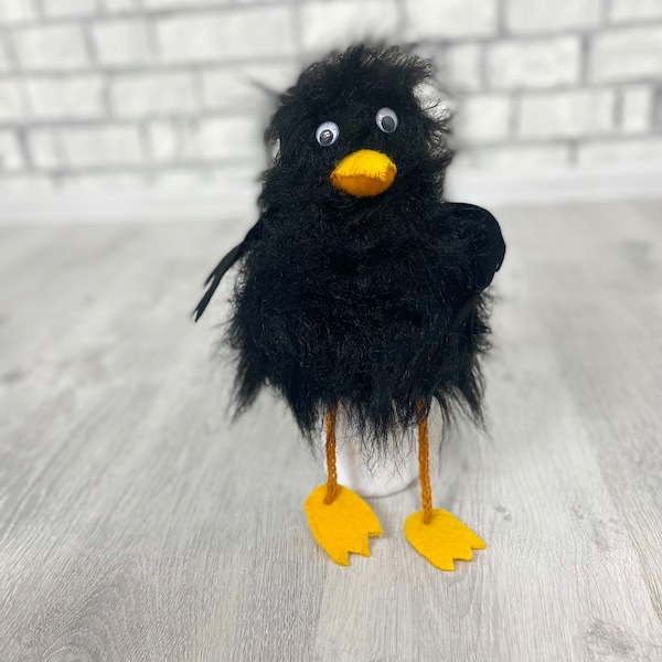 Stuffed Crow - Etsy