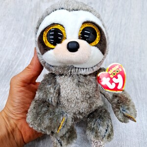 Ty Beanie Boos Stuffed Sloth Plush Toys Vintage 6" Collectible Toy ...