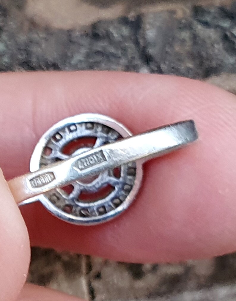 Silver Ring Vintage 925 Sterling Silver Jewelry Retro Jewelry - Etsy