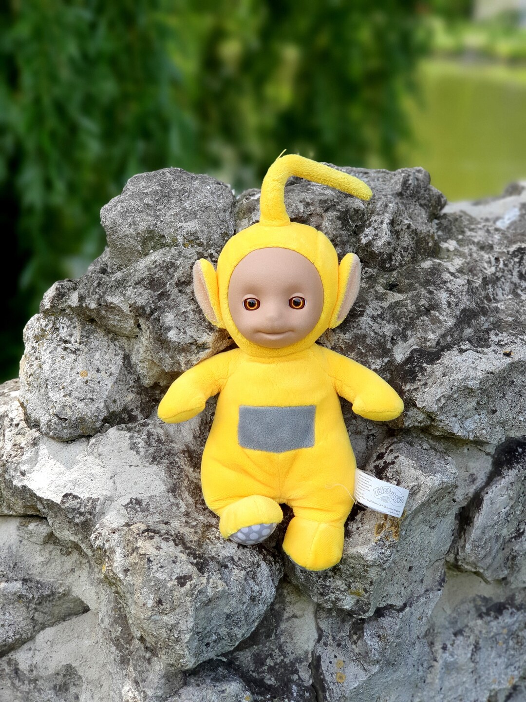Not Talking Yellow Teletubby Plush Toys Vintage Laa-laa Plush Toys 12 ...