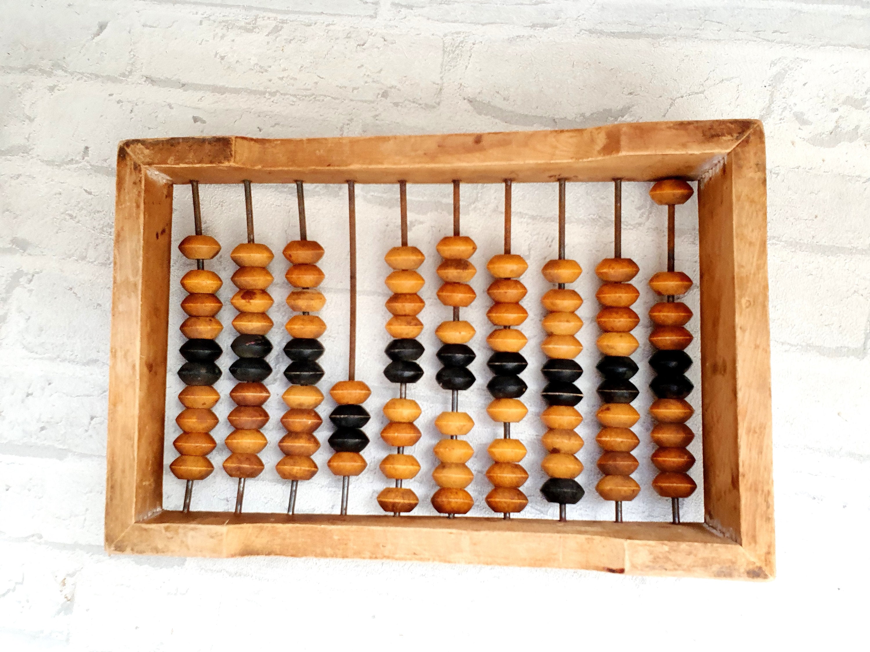 Wood Abacus Teacher Gift Rustic Home Decor Abacus Wooden | Etsy