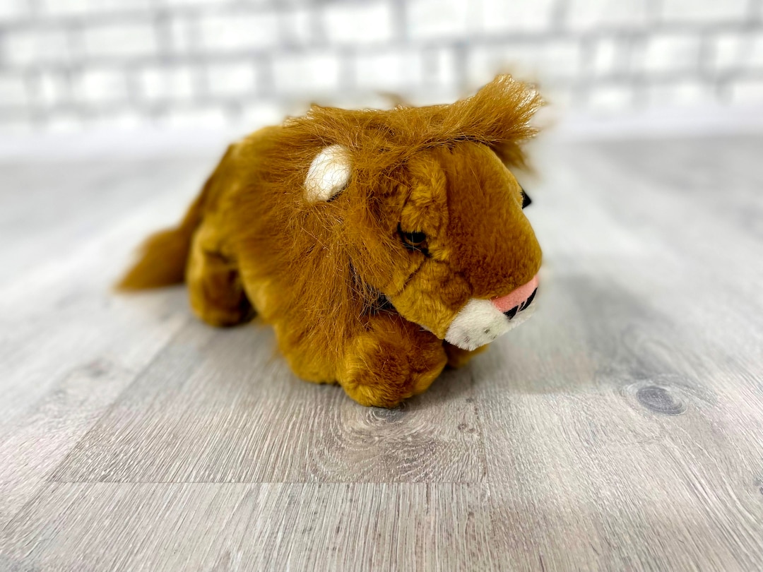 Stuffed Lion Plush Toys Leo Toys Vintage 11" Collectible Toy Plush ...