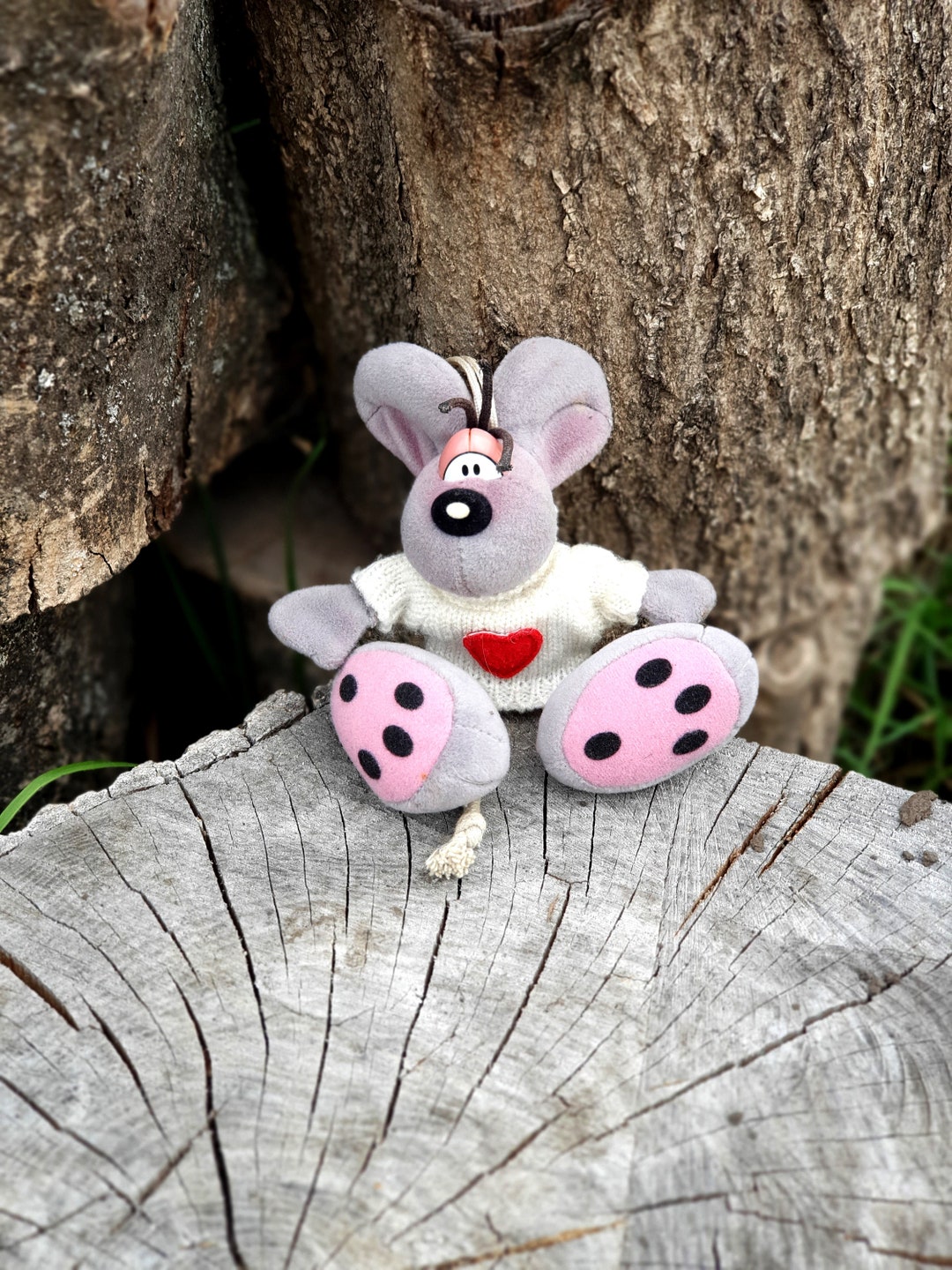 Diddl Mouse Toys 6 Stuffed Diddl Mouse Plush Toys - Etsy