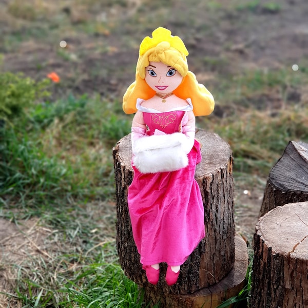 Aurora Doll Plush - Etsy