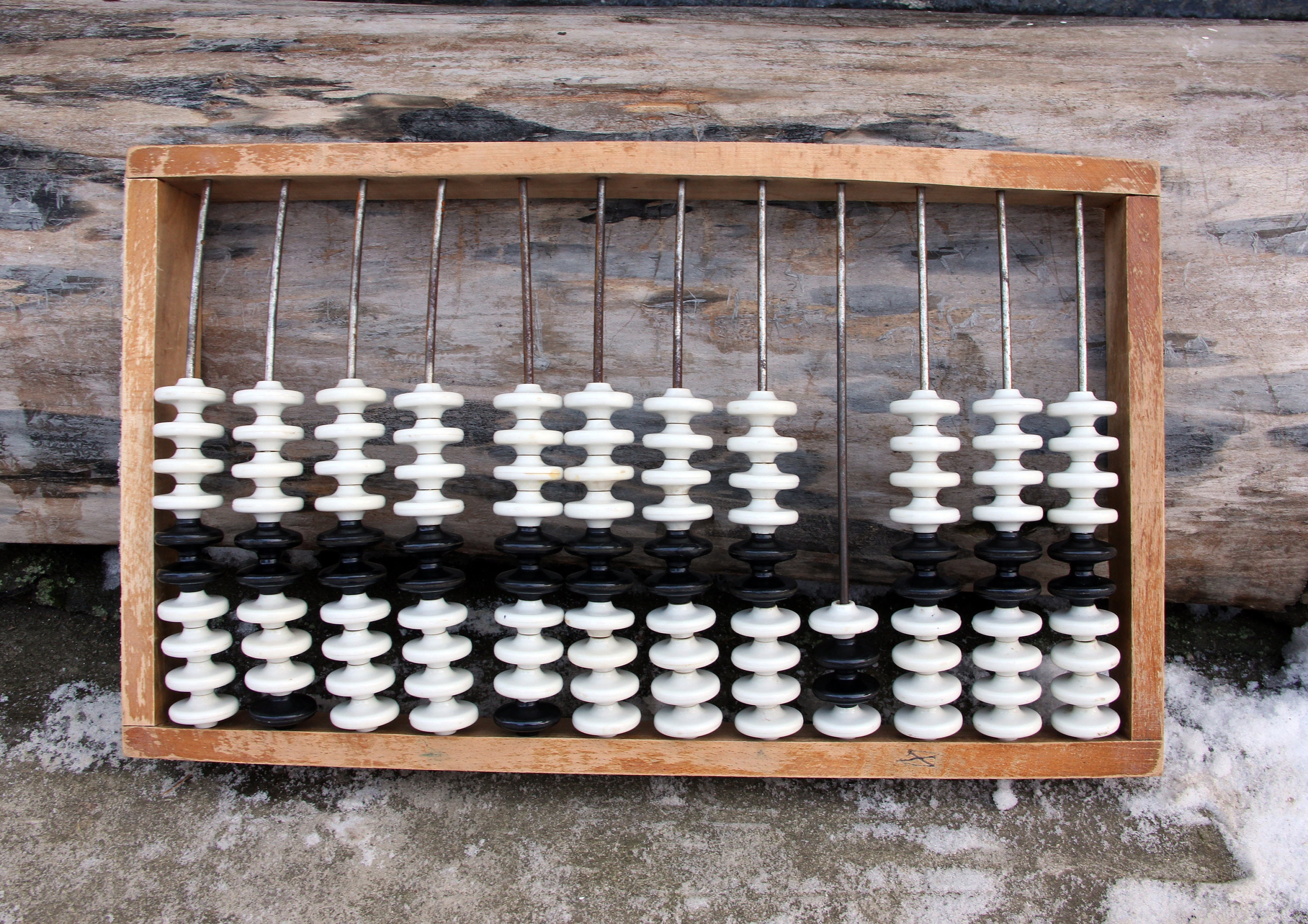 Vintage Abacus Big Abacus Old Wooden Abacus Office Decor - Etsy