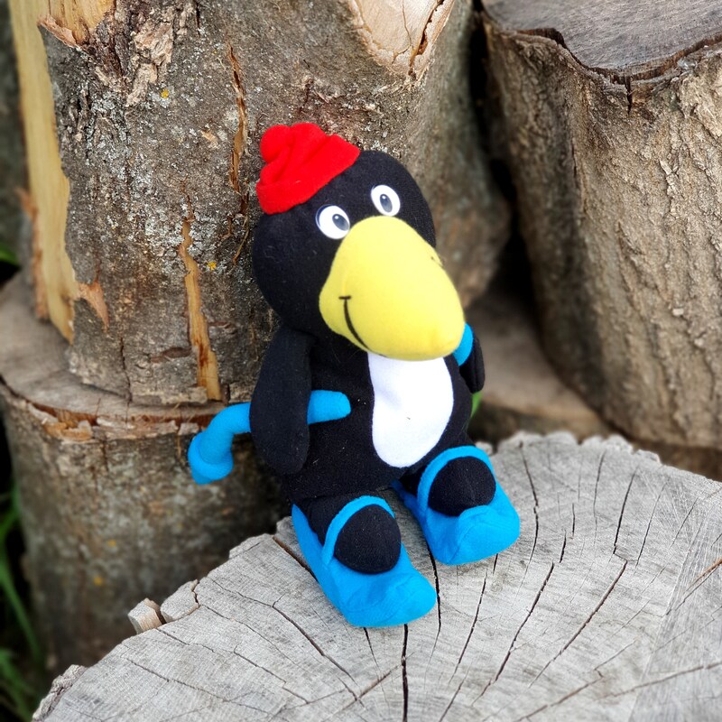 Stuffed Crow - Etsy