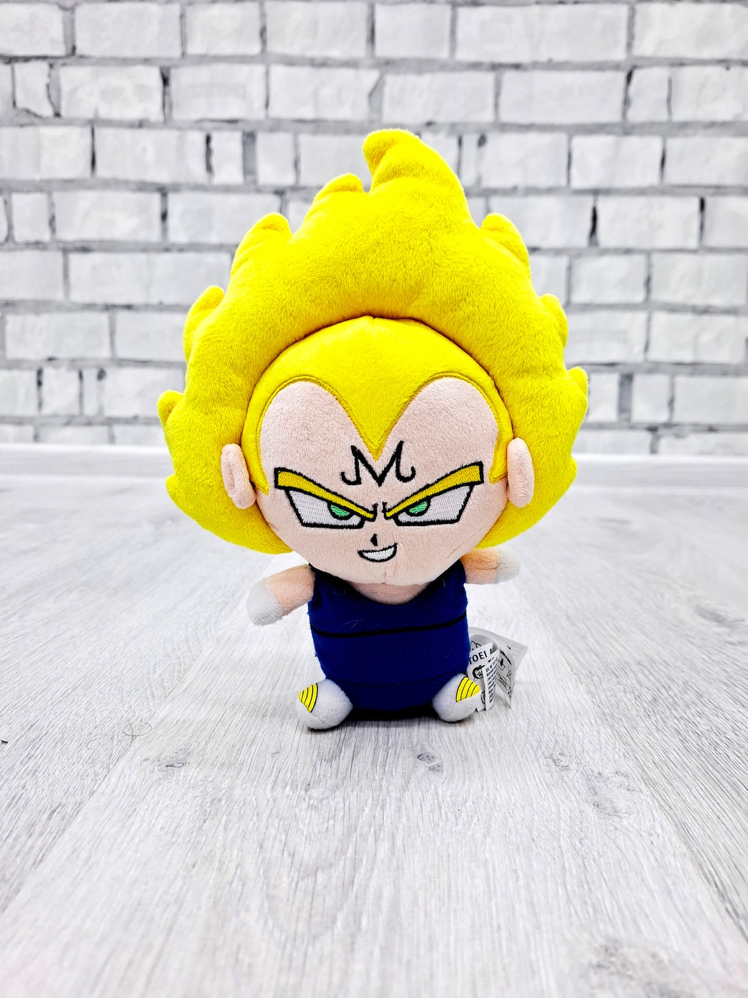 Soft Dragon Ball Z Majin Vegeta Doll Vintage 9" Stuffed Majin Vegeta ...
