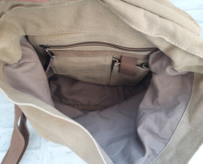 Mens bag military messenger bag military bag Army Bag cotton | Etsy