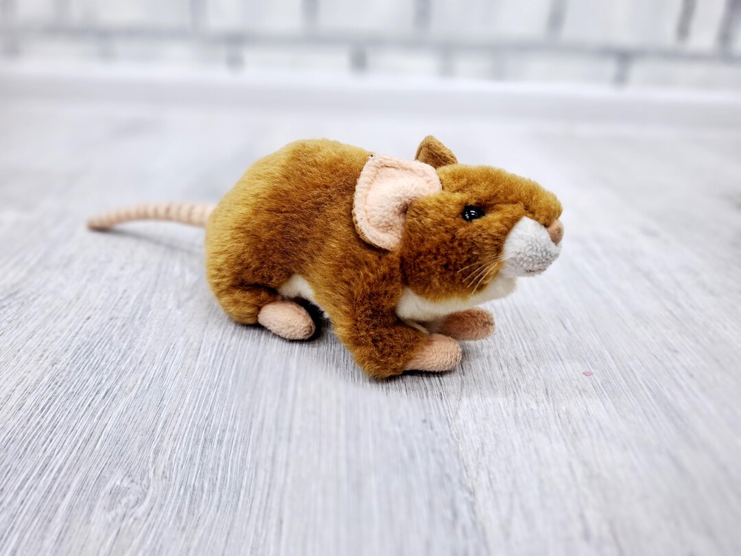 Stuffed Rat Plush Toys Vintage Rat Toys 7" Collectible Toy Plush ...