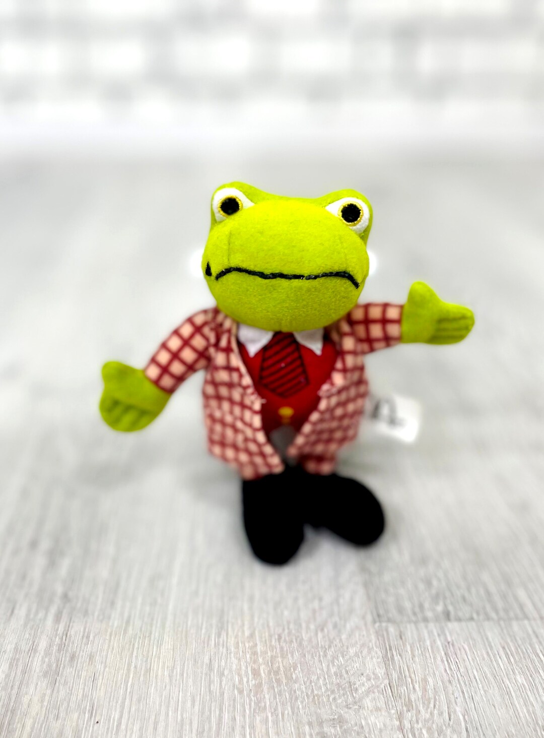 Stuffed Mr Toad Frog Plush Toys 5" Wind in the Willows Vintage ...