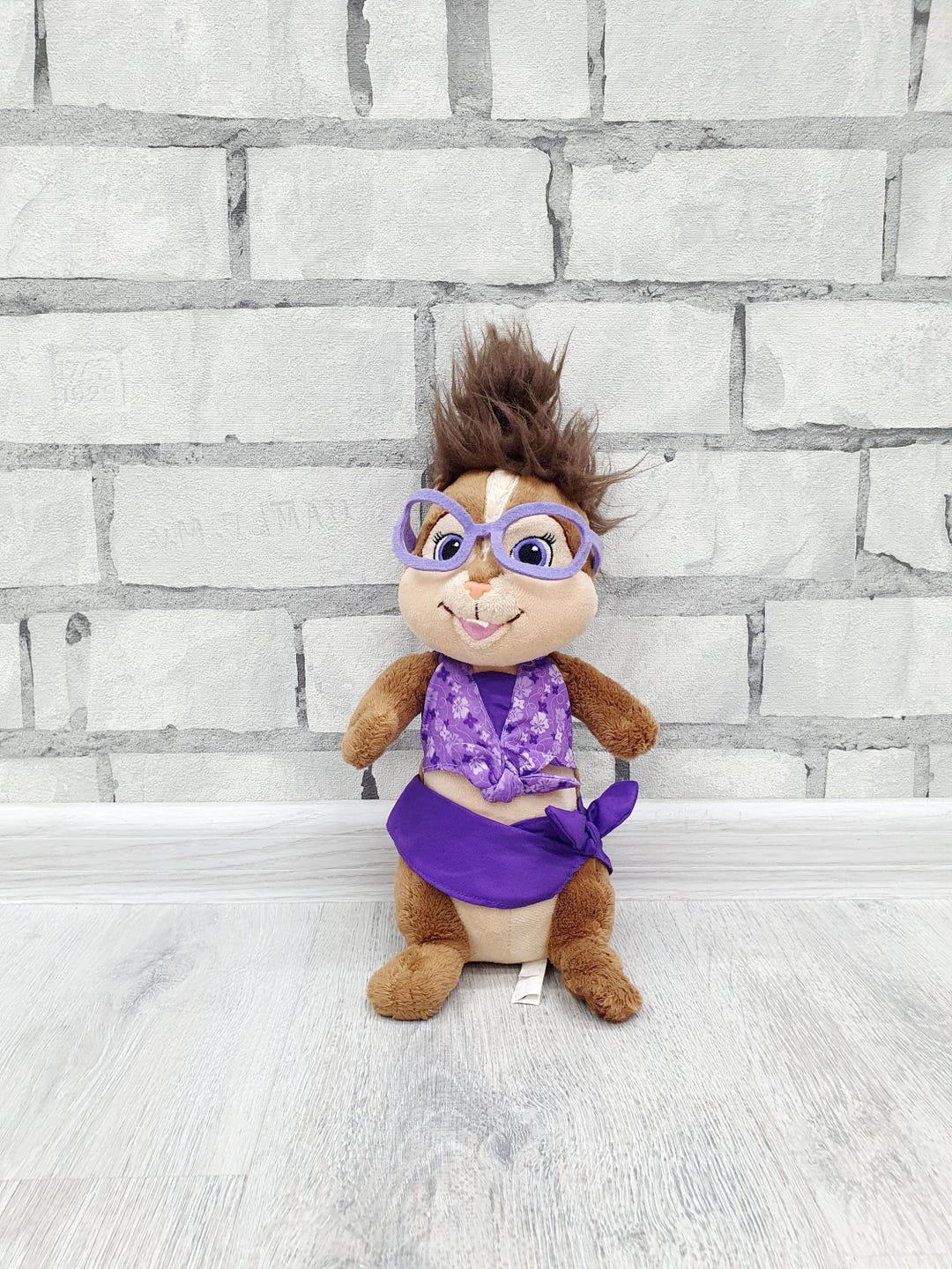 Jeanette Miller Alvin the Chipmunk Plush Toys Vintage Stuffed Chipmunk ...