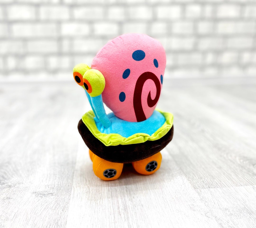 Stuffed Spongebob Snail Gary Plush Toys Vintage Snail Gary Toys 10 ...
