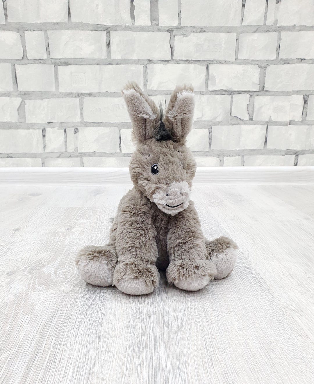 Stuffed Donkey Plush Toys 9" Stuffed Animal Toy Vintage Collectible Toy ...