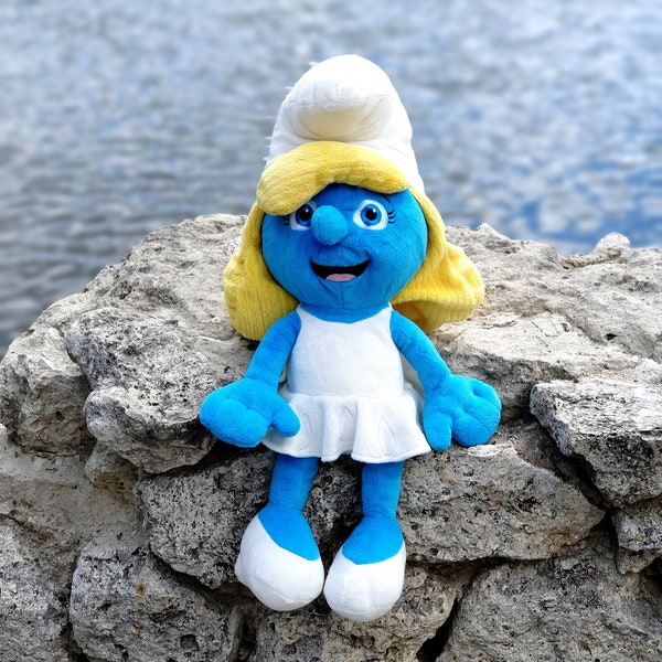 Smurfette Toy - Etsy