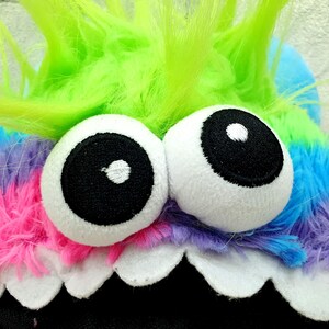 Rainbow Worry Yummy Monster Plush Toys 12" Monster Doll Vintage ...