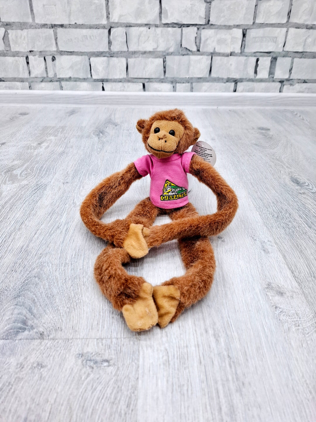 Soft Monkey Plush Toys Vintage Monkey Toys 17" Collectible Toy Plush ...