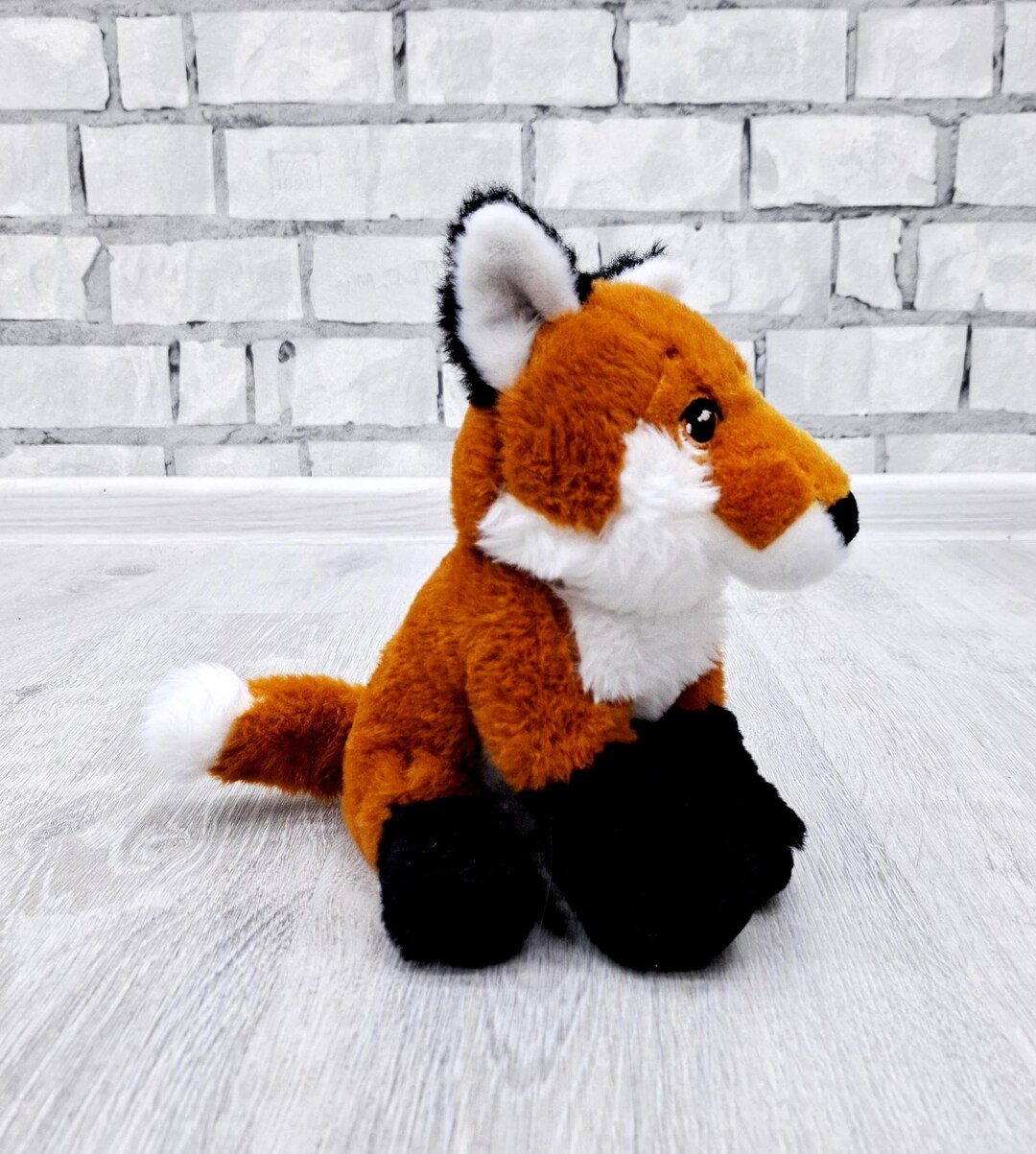 Stuffed Fox Plush Toys Vintage Fox Toys 9" Collectible Toy Plush ...