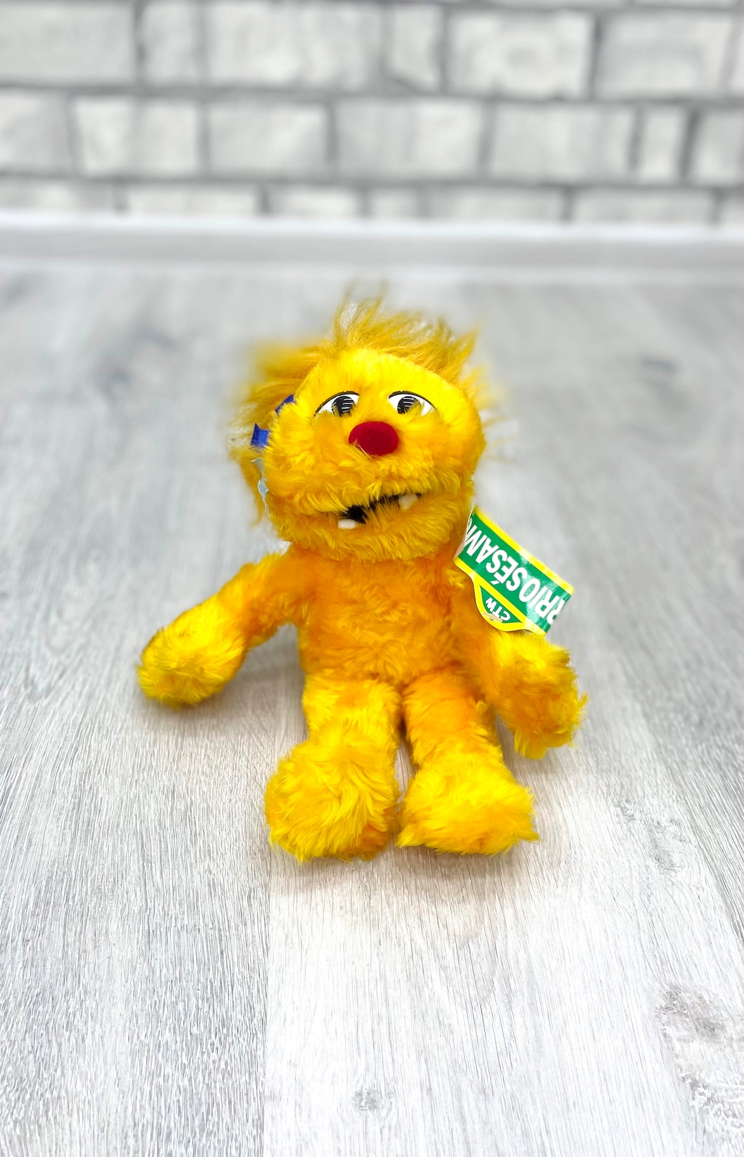 Stuffed Sesame Street Zoe Plush Toys 10.5 Stuffed Doll Toys Vintage the ...