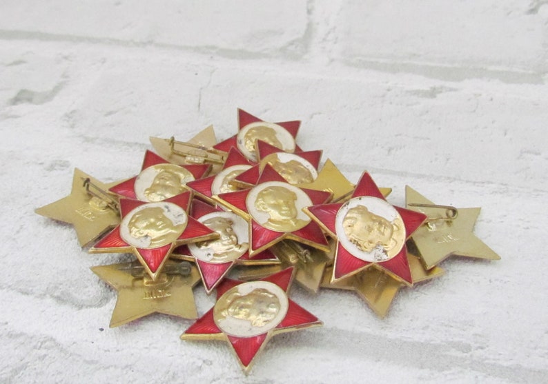 Army Military Gift Military Red Star Pins Military Pin Pioneer - Etsy