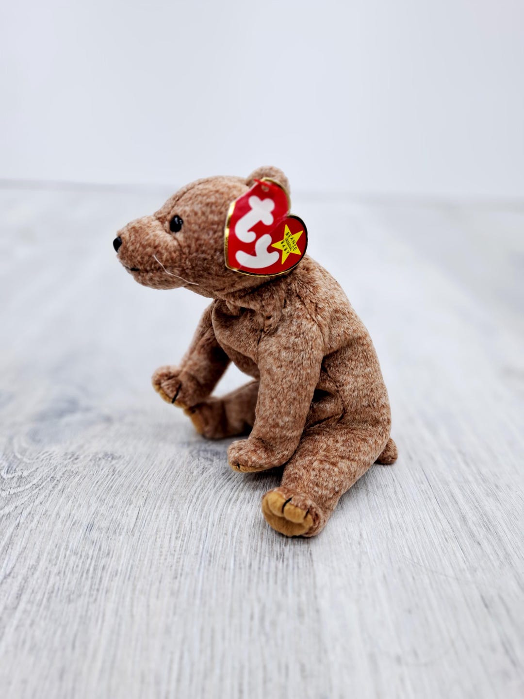 Ty Beanie Babies Pecan the Bear Plush Toys 7.5" Bear Toys Vintage ...