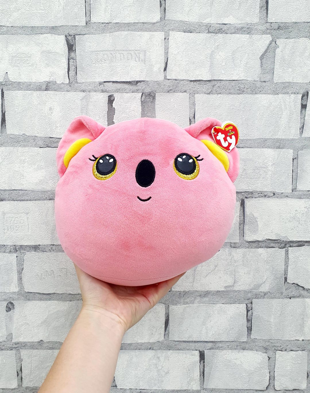 Stuffed TY Squish A Boo Poppy Koala Plush Toys 8" Vintage Squishmallows ...