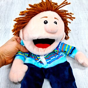 Stuffed White Boy Fiesta Crafts Puppet Plush Toys 15 Vintage ...