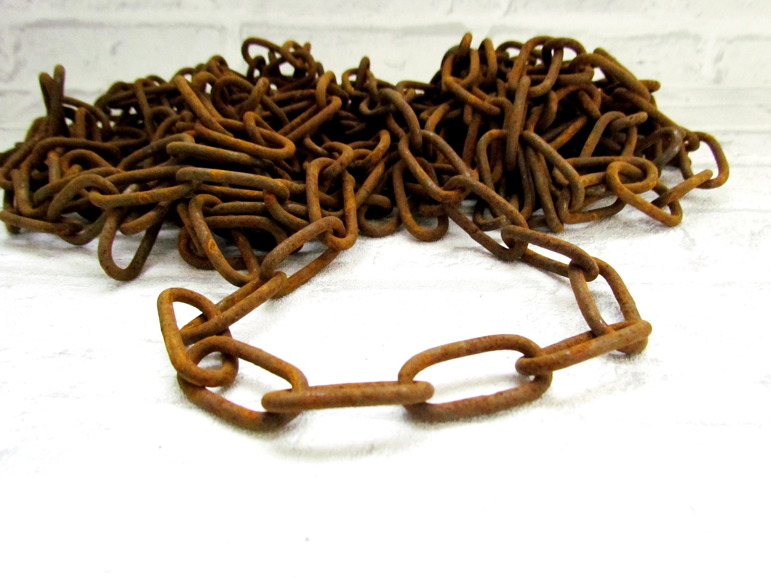 Home Décor Garden Decor Farmhouse Decor Rusty Chain Retro | Etsy